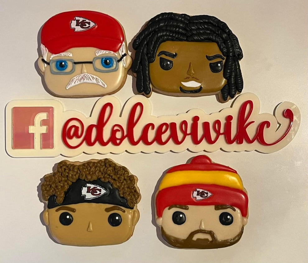 Champion Football Team Cookies – dolcevivikc